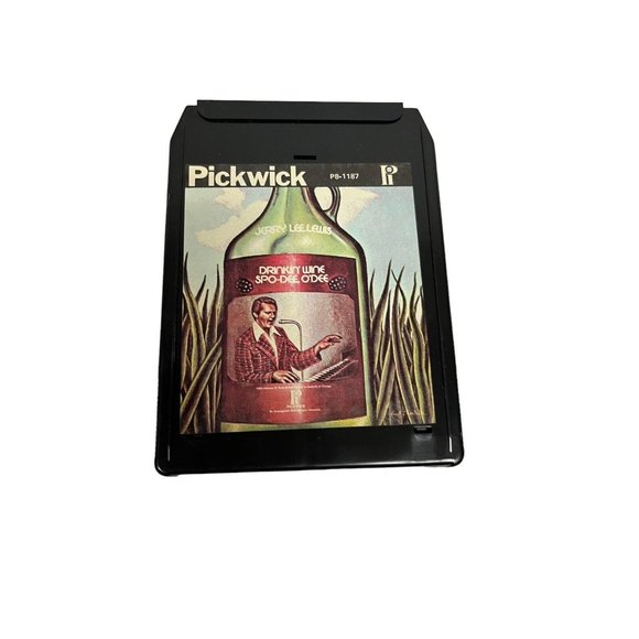 Other | Jerry Lee Lewis Drinkin Wine Spodee Odee 8 Track Tape Rare ...